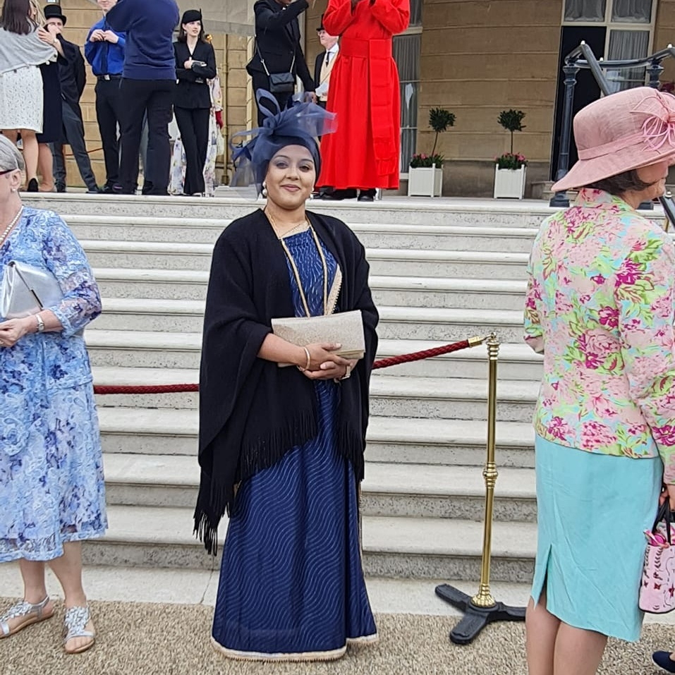 Saffron team member attends Royal Garden Party at Buckingham Palace